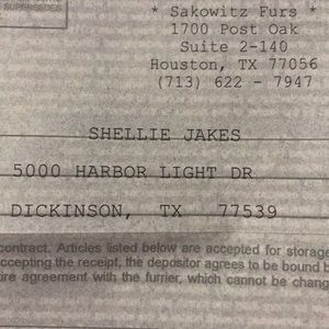 SAKOWITZ FURS | Jackets & Coats | Sakowitz Furs Black Shrd Mink W Sable ...